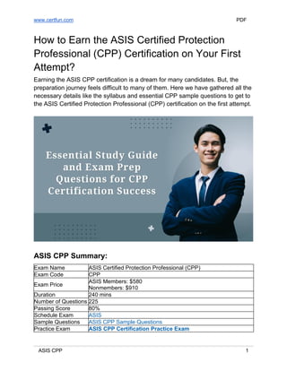 Essential Study Guide and Exam Prep Questions for CPP Certification Success.pdf