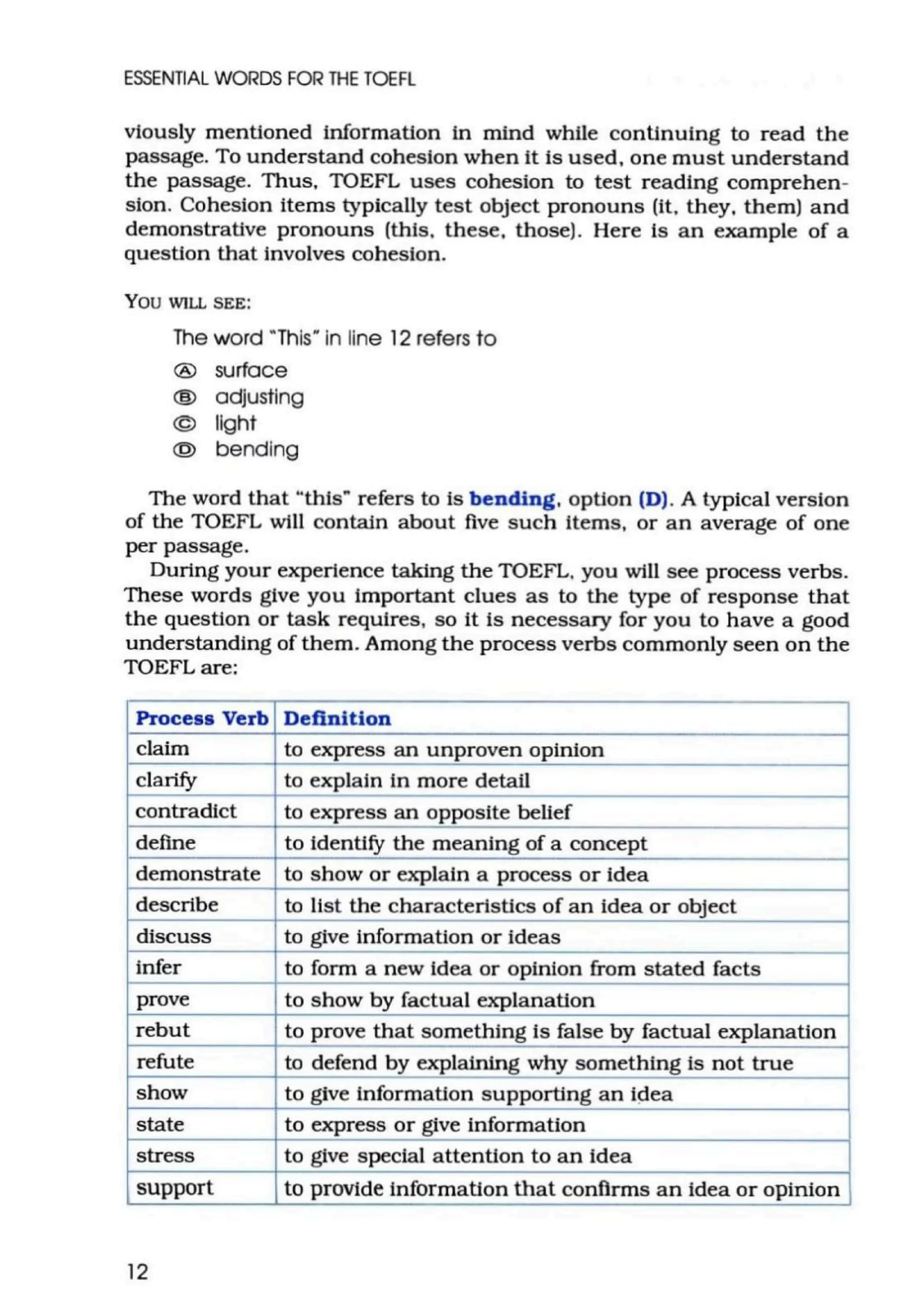 Essentials words for TOEFL.pdf Para estudiar | PDF