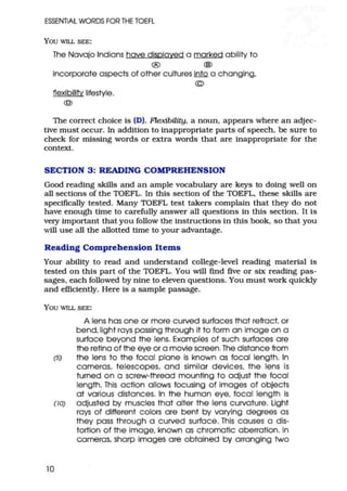 Essentials words for TOEFL.pdf Para estudiar | PDF