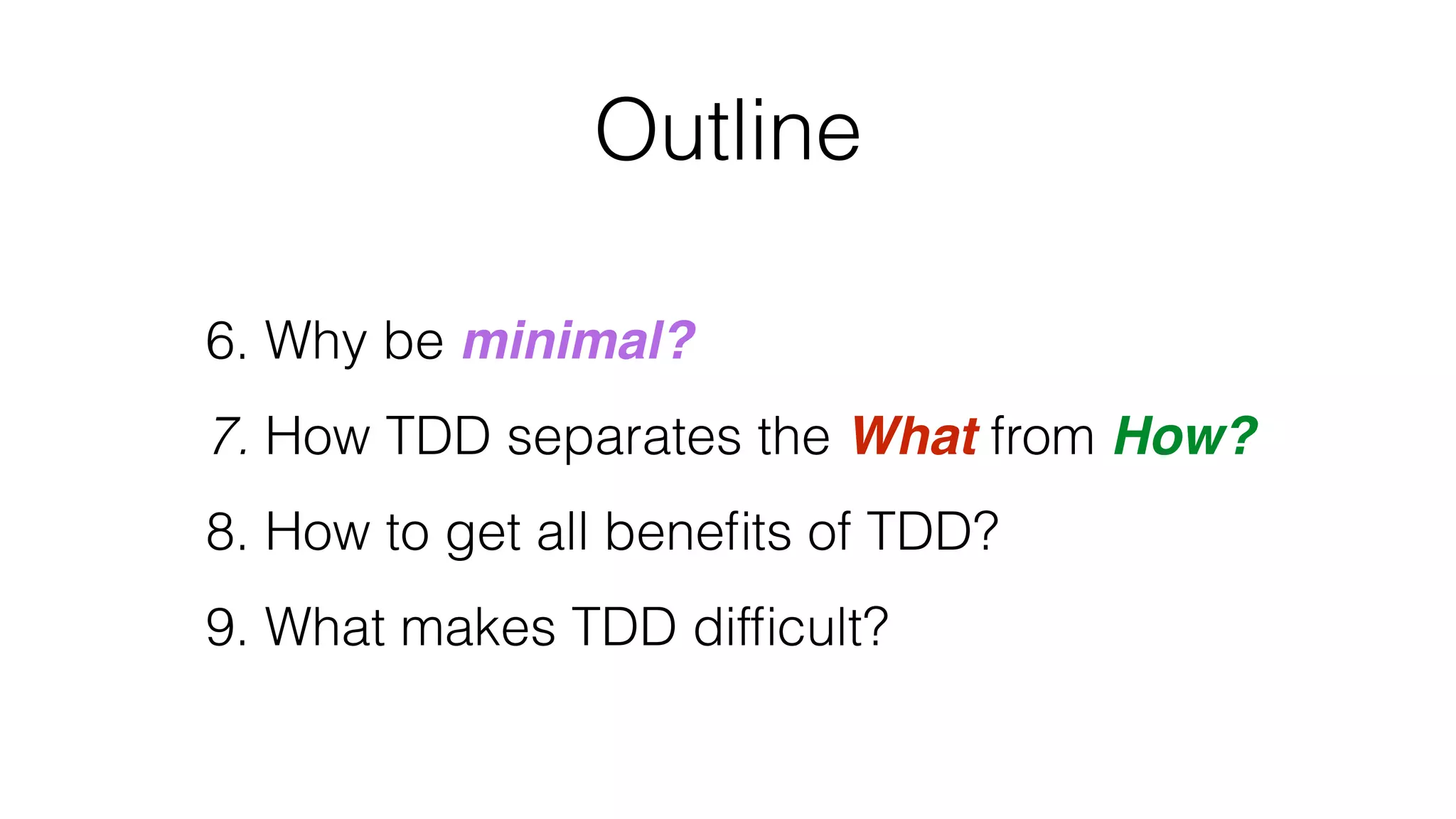 Essential tdd lesson-brief-intro-tdd | PPT