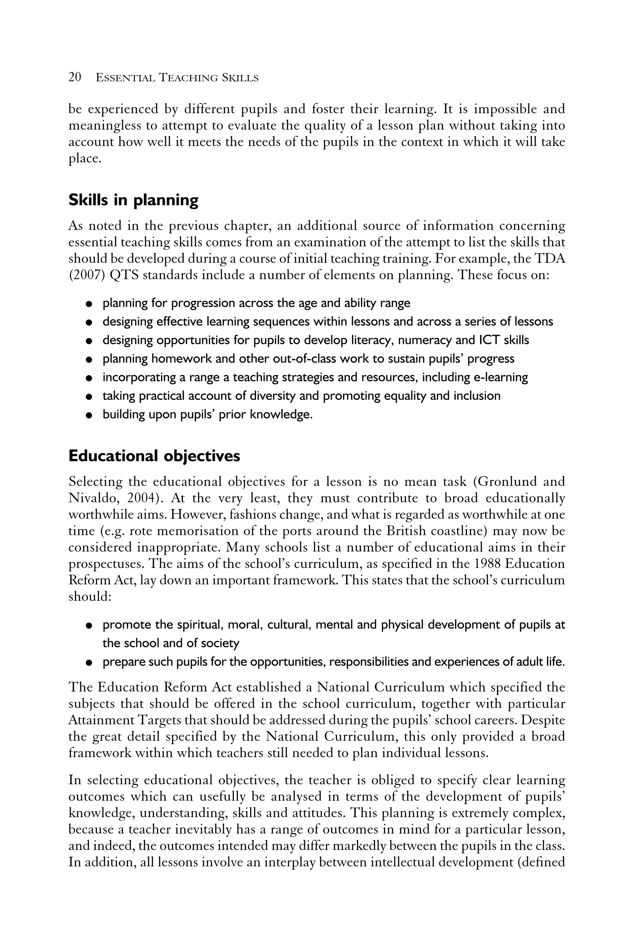 Essential teaching skills | PDF