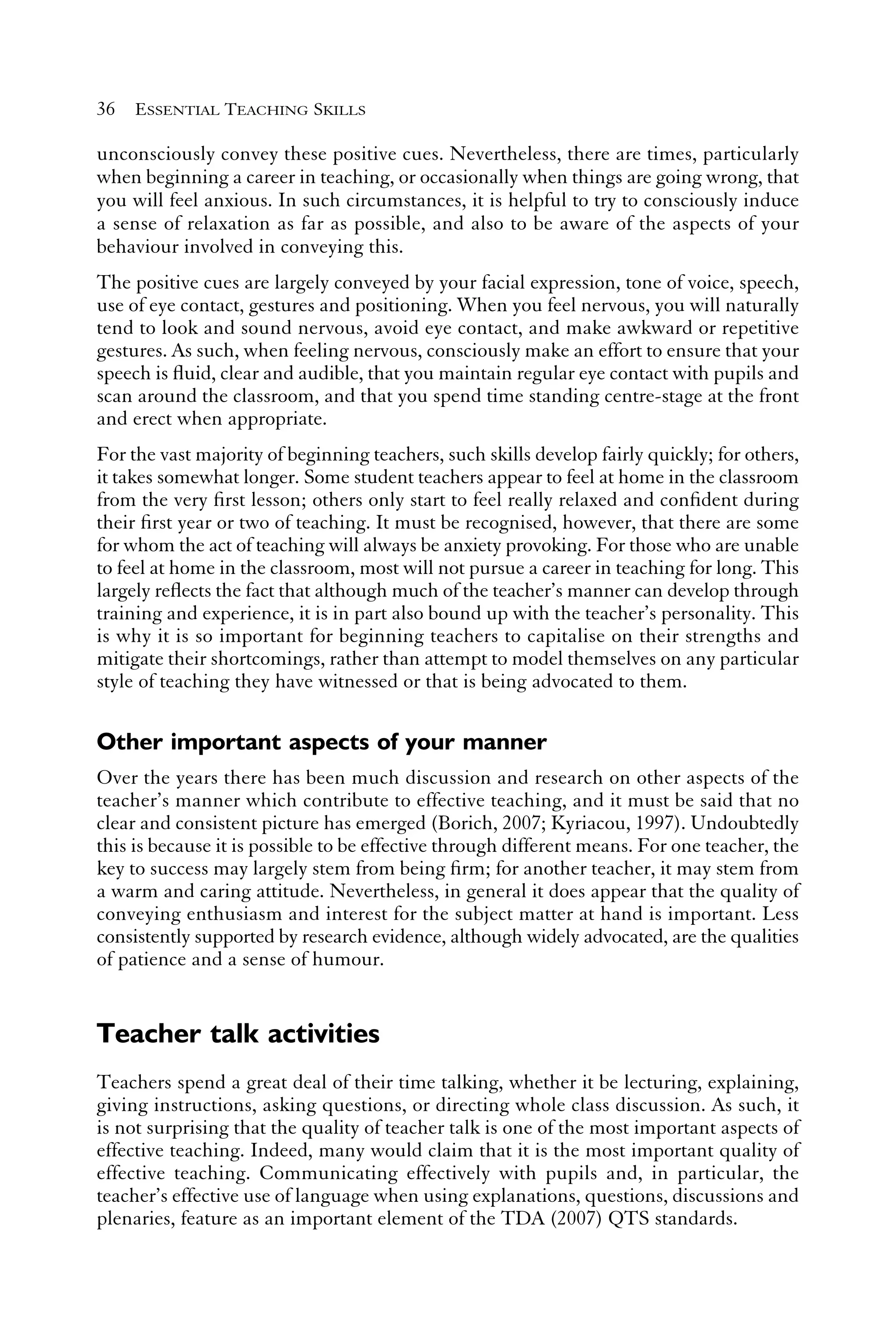 Essential teaching skills | PDF