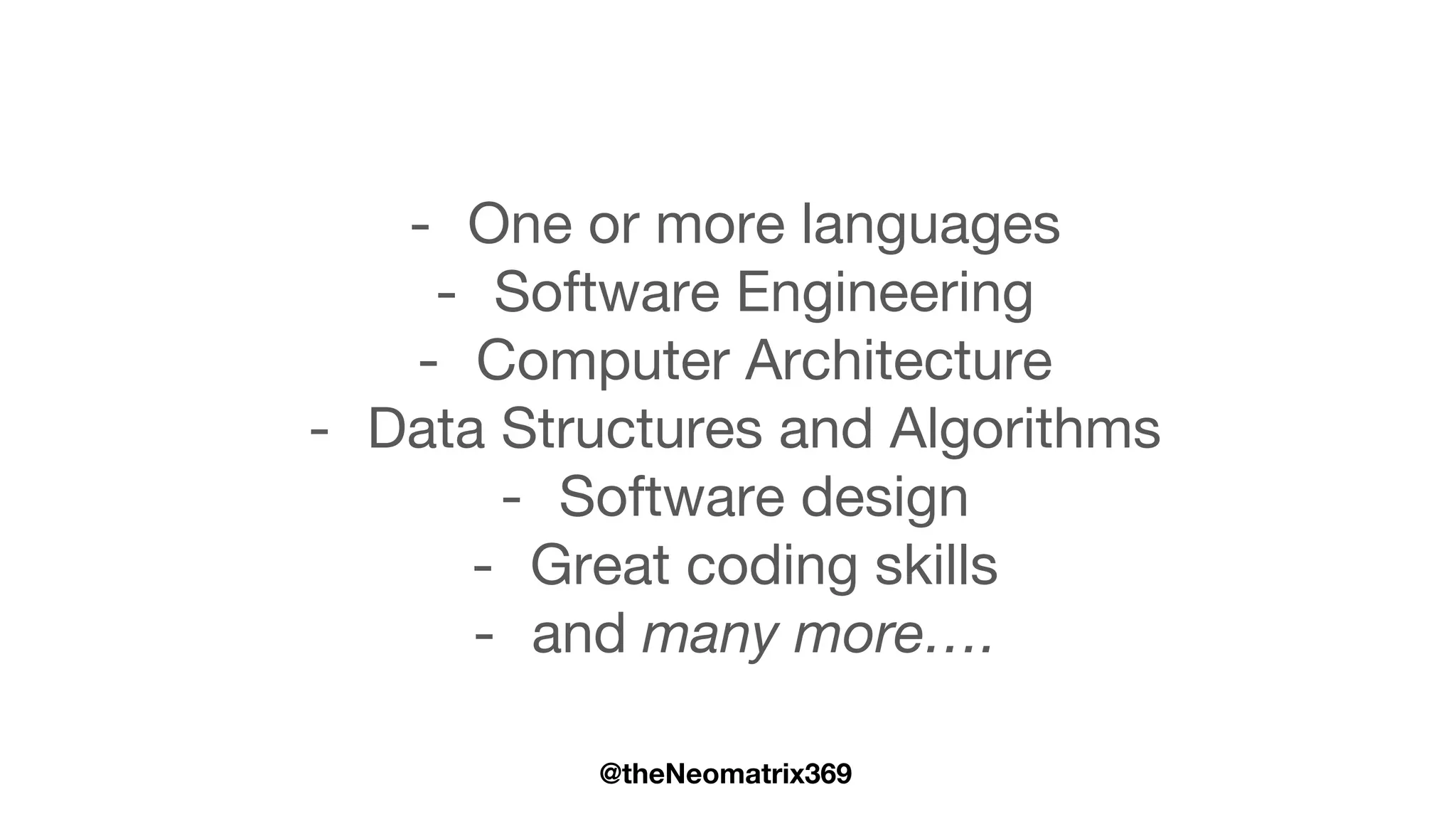 Essential technical skills | PDF