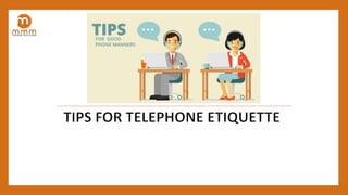 Essential Telephone Etiquette Tips | PPTX