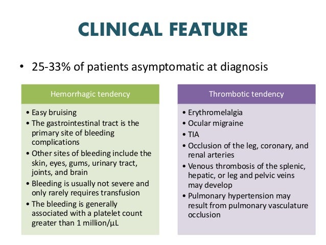 Essential thrombocytosis