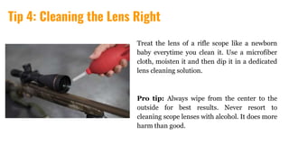 Essential Tips for Cleaning and Caring Your Riflescope For Superior ...