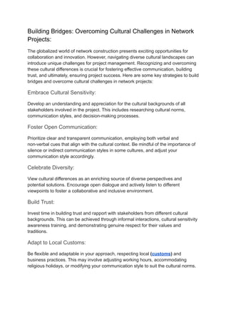 Building Networks, Building Skills: Essential Tips for Network ...