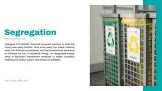 Essential Tips for Organizing Your Chemical Storage Cabinet | PDF