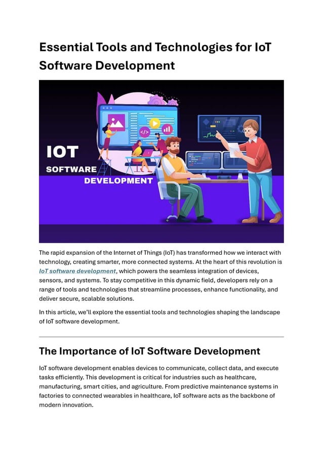 Essential Tools and Technologies for IoT Software Development.pdf