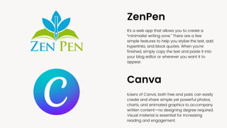 Content Writing Essentials: A Guide to Essential Tools | PDF
