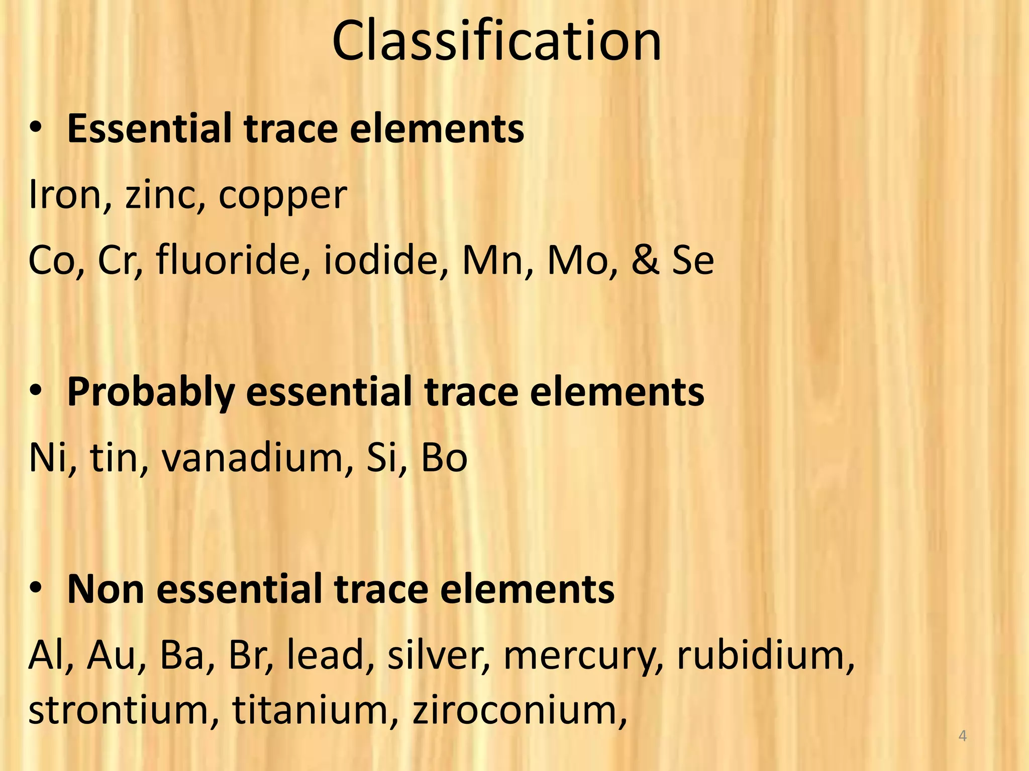 Essential trace elements | PPTX