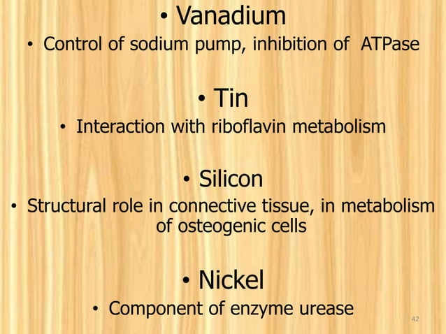 Essential trace elements | PPTX | Blood Disorders | Diseases and Conditions