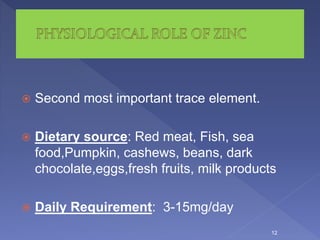 Essential trace elements | PPTX