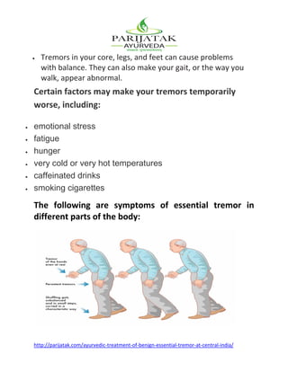 Benign Essential Tremor | PDF