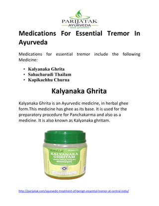 Benign Essential Tremor | PDF