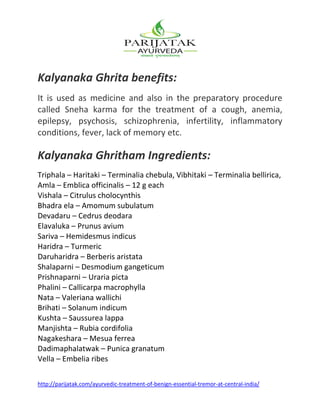 Benign Essential Tremor | PDF