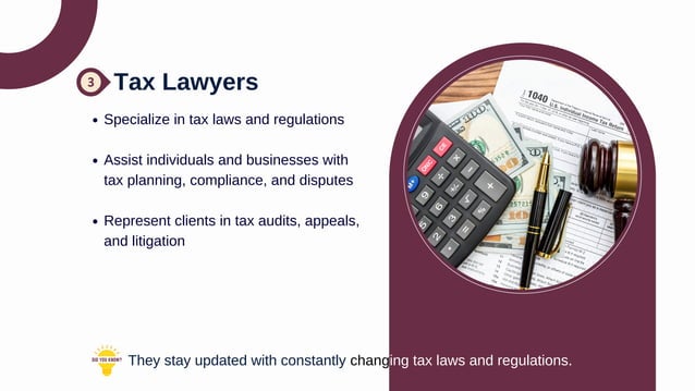 Essential Types of Lawyers and Their Responsibilities.pdf | Legal ...
