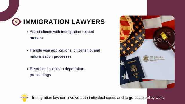 Essential Types of Lawyers and Their Responsibilities.pdf | Legal ...