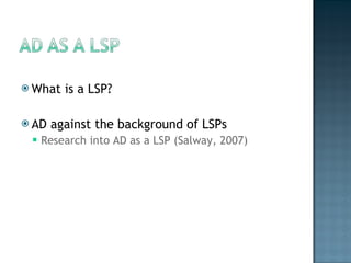 Esse presentation | PPT