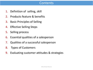 Effective Selling Skill | PPTX