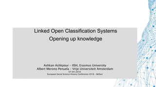 Esshc presentation ashkan | PPT | Free Download