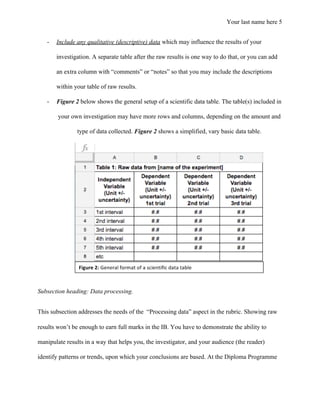 ESS IA example - old syllabus - MLA format | PDF