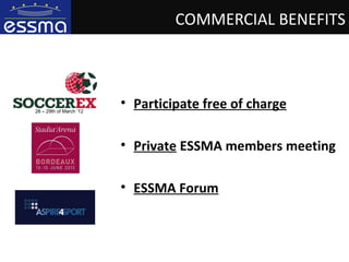 ESSMA European Stadium & Safety Management Association | PPT