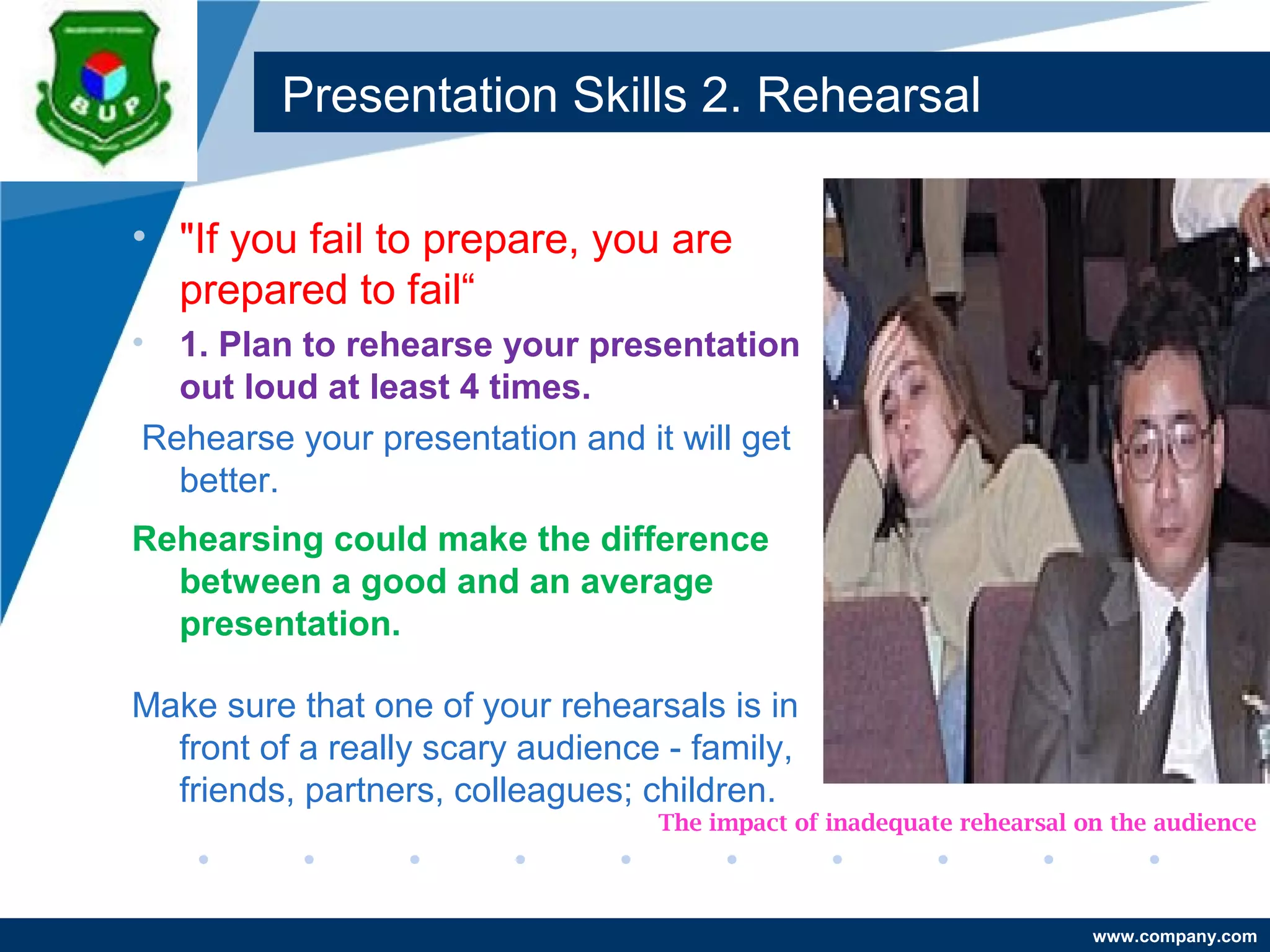 Essentials of Presentation | PPT