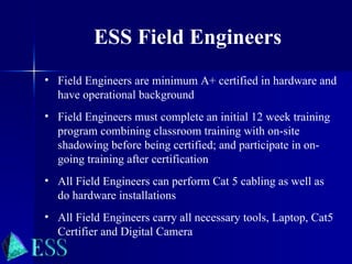 Ess Overview | PPT