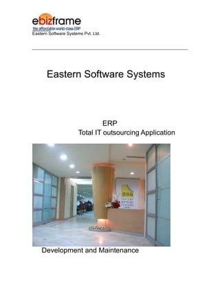 Ebizframe ERP Software | PDF