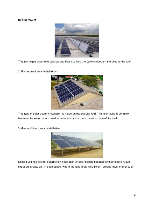 BUILDING INTEGRATION OF SOLAR ENERGY