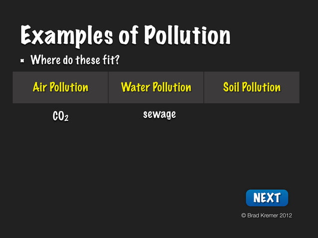 Ess Topic 5.1 The Nature of Pollution | KEY