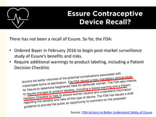 Essure Insert Complications: See The Data Prompting Lawsuit ...