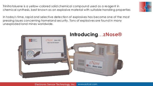 Detection of Nitro-Explosives with zNose®