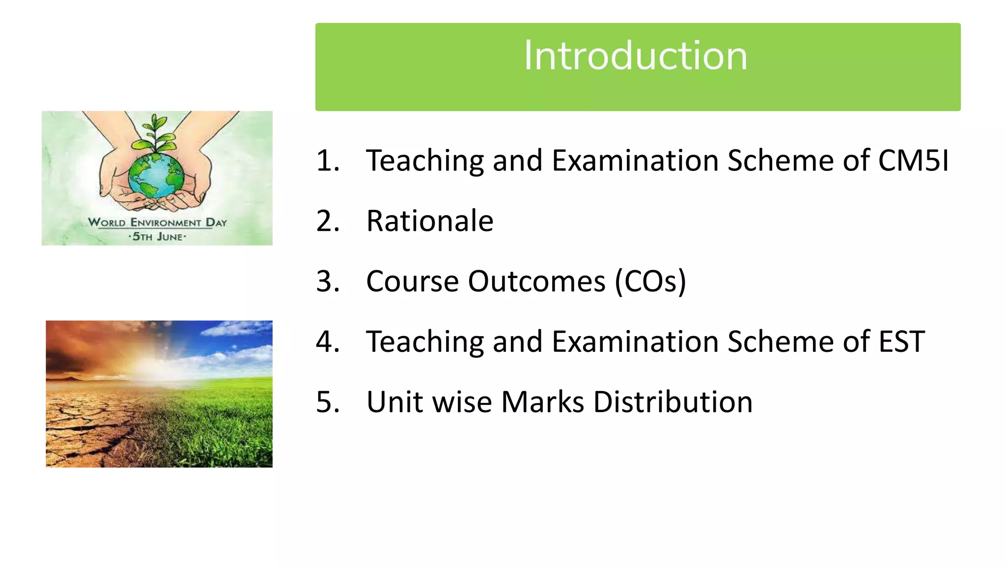 Environmental Studies 22447 | PPTX