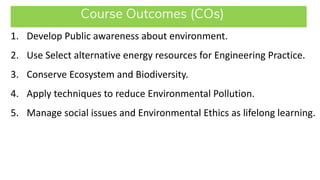 Environmental Studies 22447 | PPTX