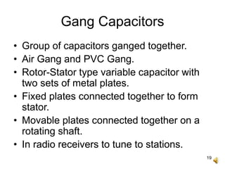 EST 130 Passive components capacitors | PPT