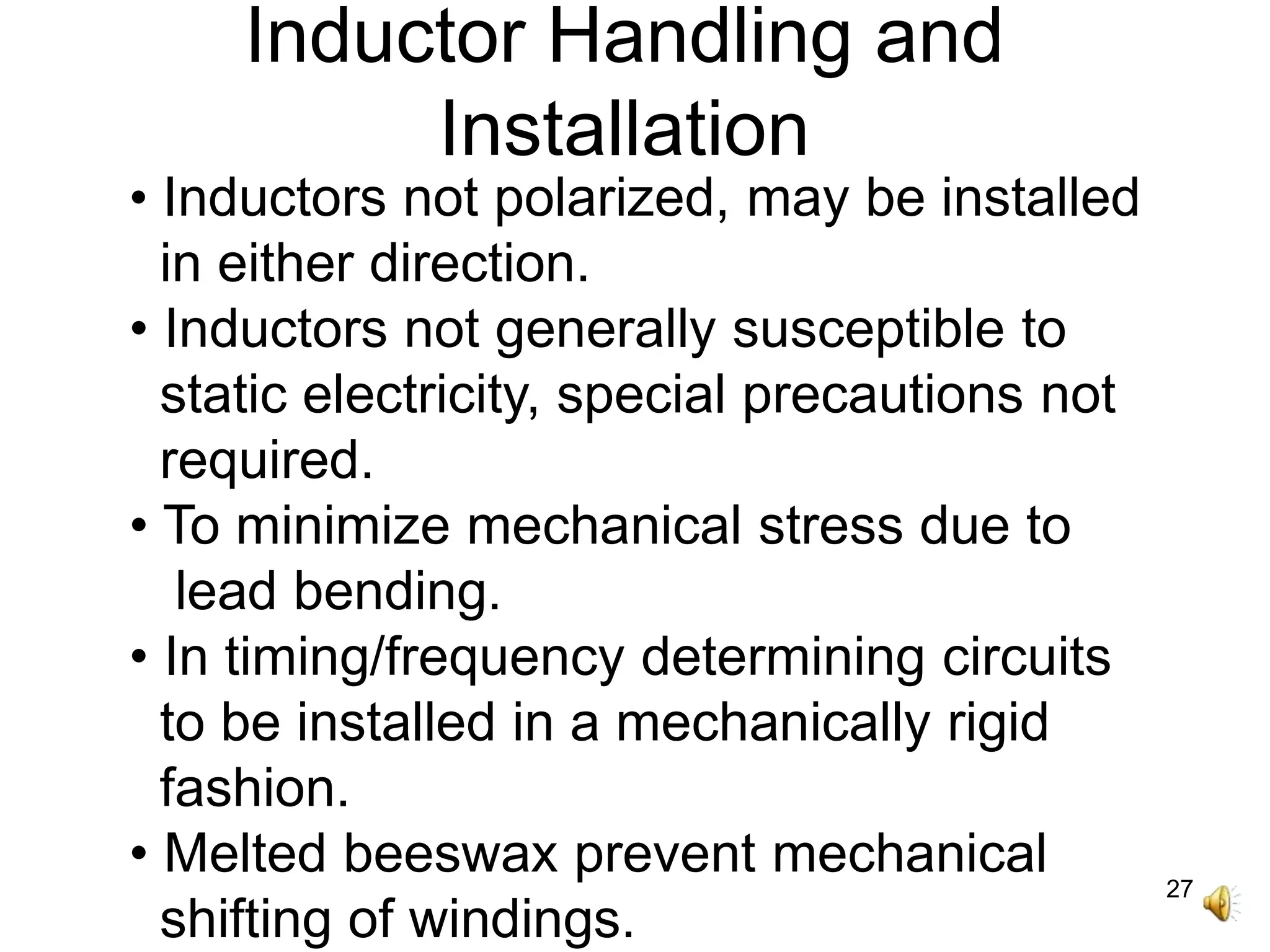 Est 130 passive components inductors | PPT