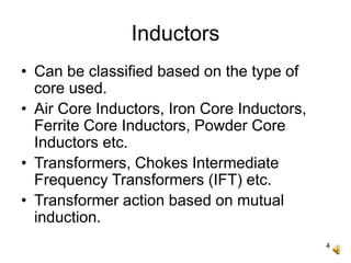 Est 130 passive components inductors | PPT