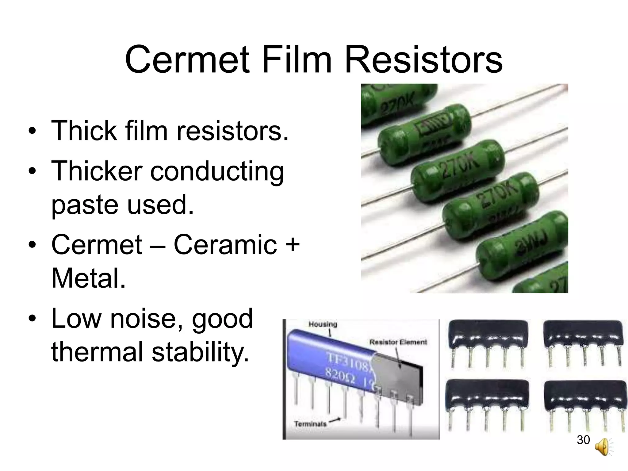 EST 130 Passive Components Resistors | PPT