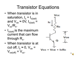 EST 130, Transistor Biasing and Amplification. | PPT | Consumer ...