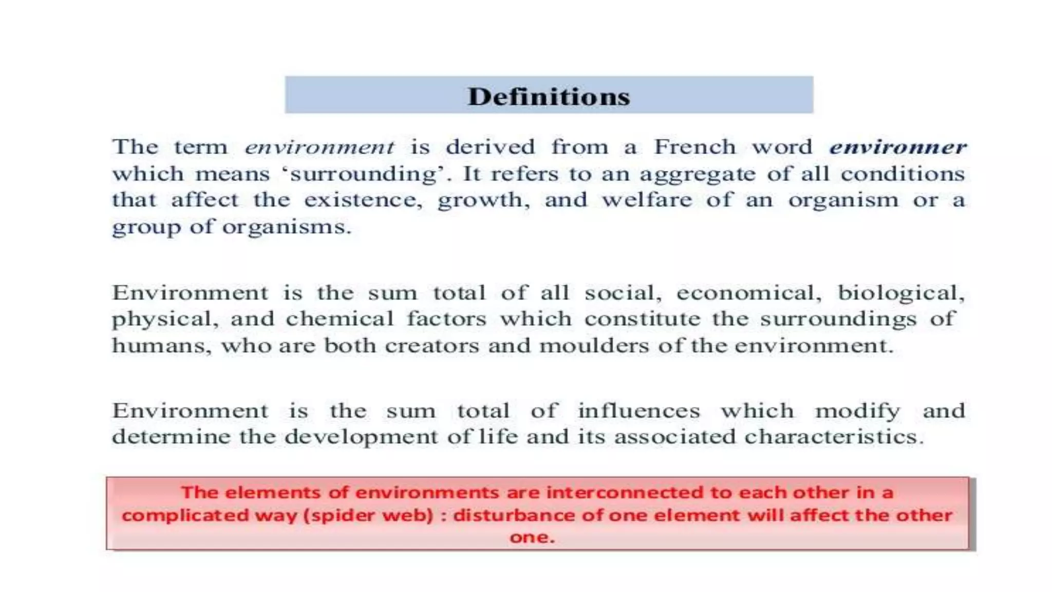 Environmental Study | PPT