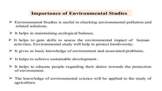 Environmental Study | PPT