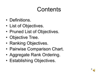 EST 200, Clarifying Design Objectives | PPT
