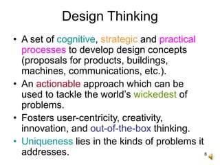 EST 200, Design Thinking | PPT