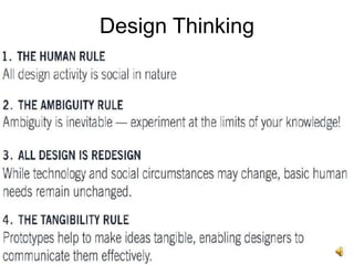 EST 200, Design Thinking in a Work Place | PPT