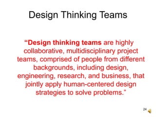 EST 200, Design Thinking in Teams | PPT