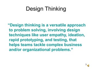 EST 200, Design Thinking in Teams | PPT