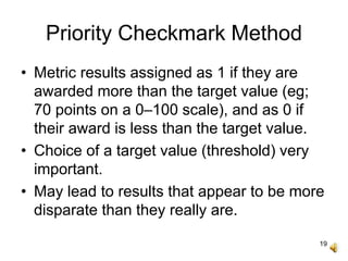 EST 200, Evaluating Design Alternatives | PPT