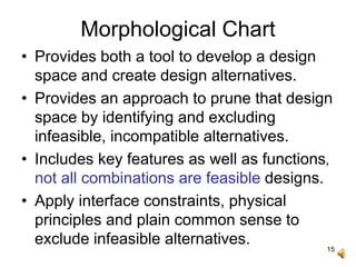 EST 200, Generating Design Alternatives | PPT